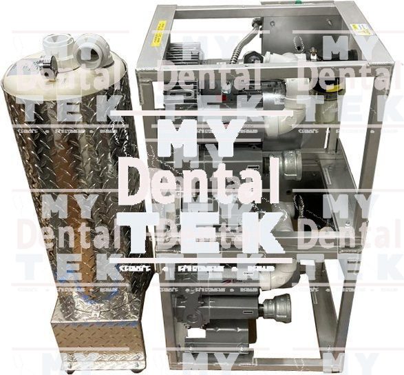 Sierra Dental TRU-VAC 22 Dual Dry Vacuum System 4.0HP (1-12 users) | TV ...