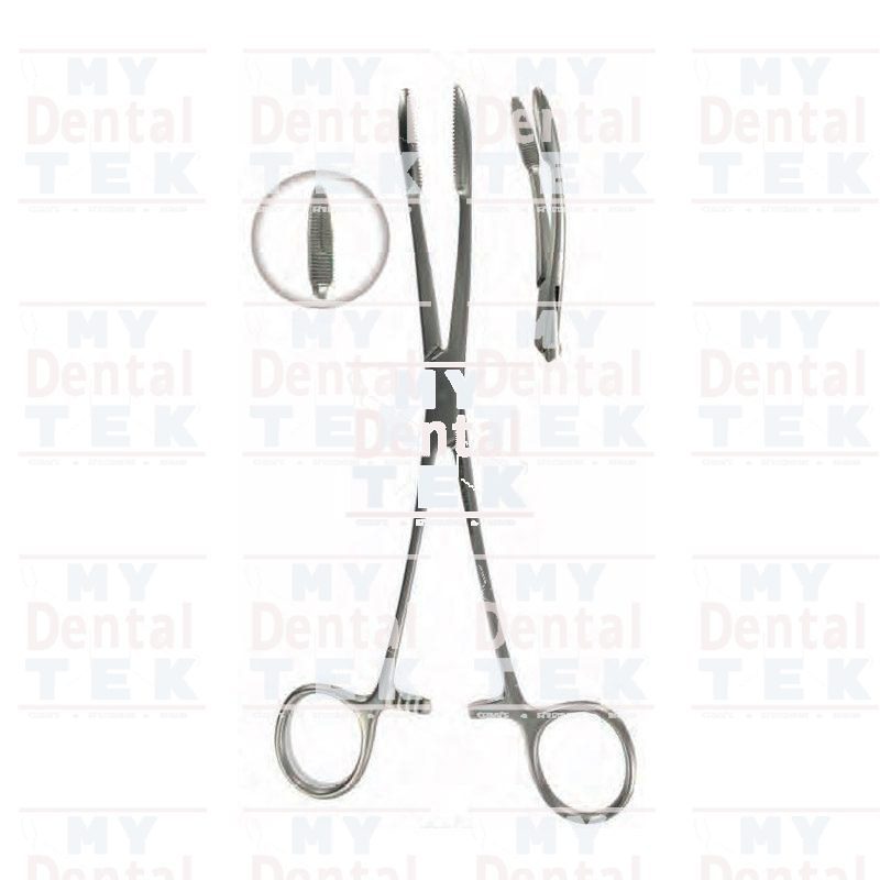 Power Dental Group | Sponge & Dressing Forceps Without Rachet 20cm ...