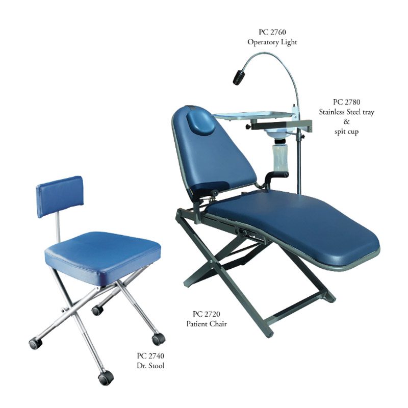 TPC Dental | PC2700 Portable Dental Chair Package | My Dental Tek